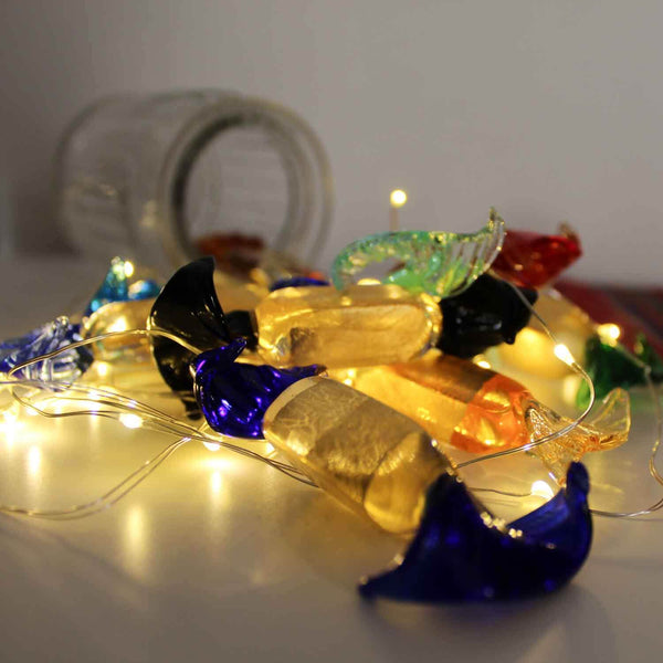 Murano Glass Candies with Gold Leaf | Made in Italy