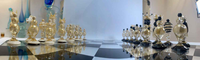 Chess set - Murano Glass