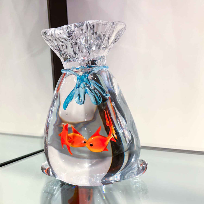 Carnival Lucky Fish | Aquarium Glass Art | Murano Glass