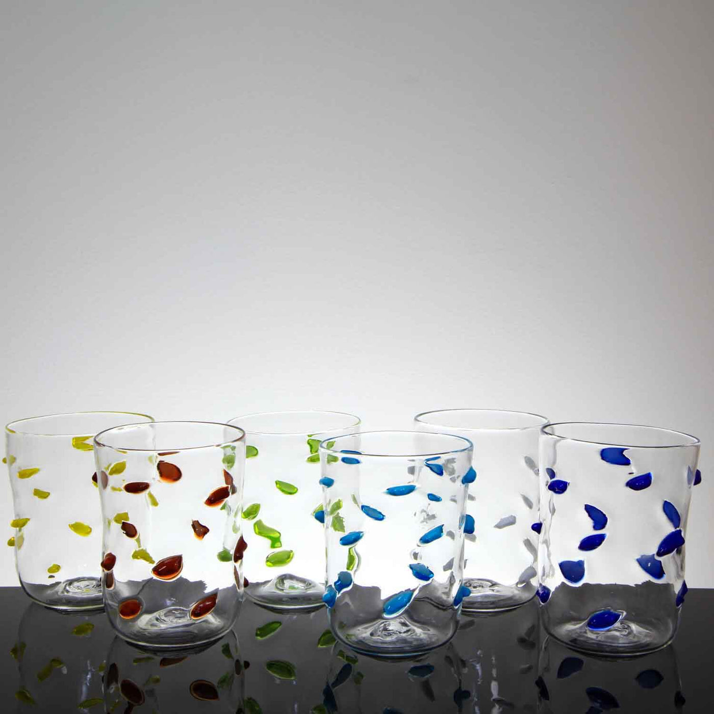 Handmade Murano Glass Drinkware - Luxurious Glassware - Made in Italy