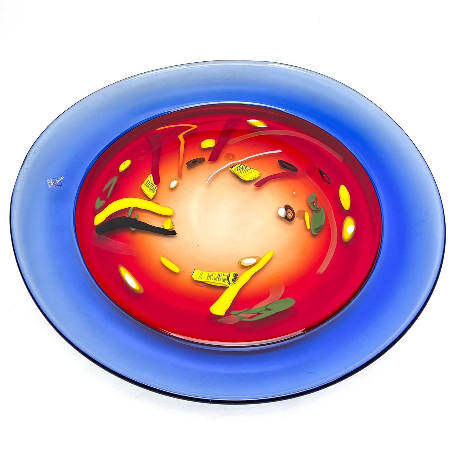 Joan Miró Centerpiece with Murrine - Murano Glass | Plates and Bowls