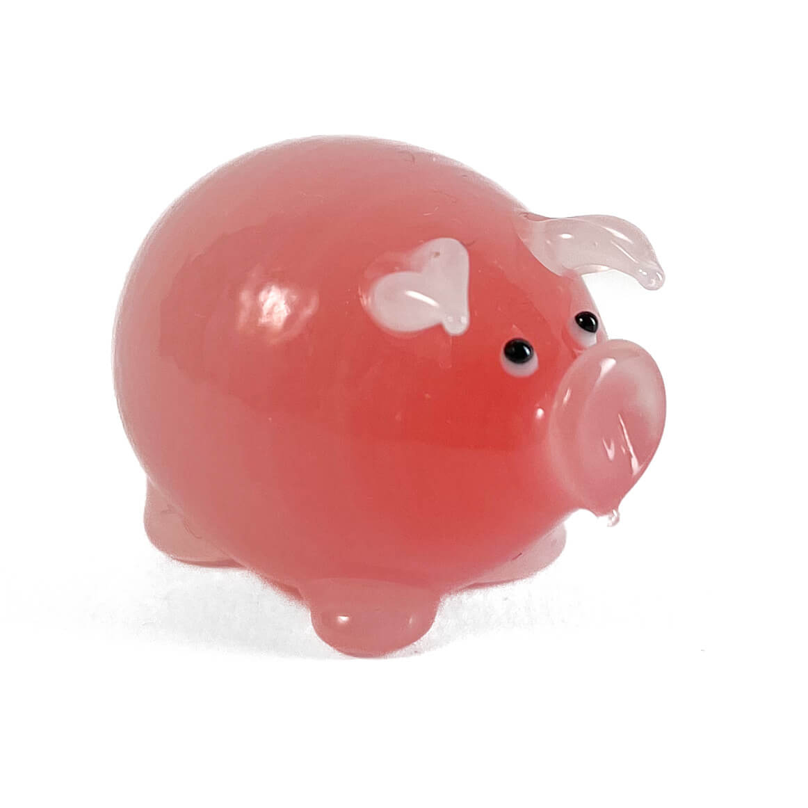 Murano Glass Little Pig | Animal Miniature in Glass | Made in Italy
