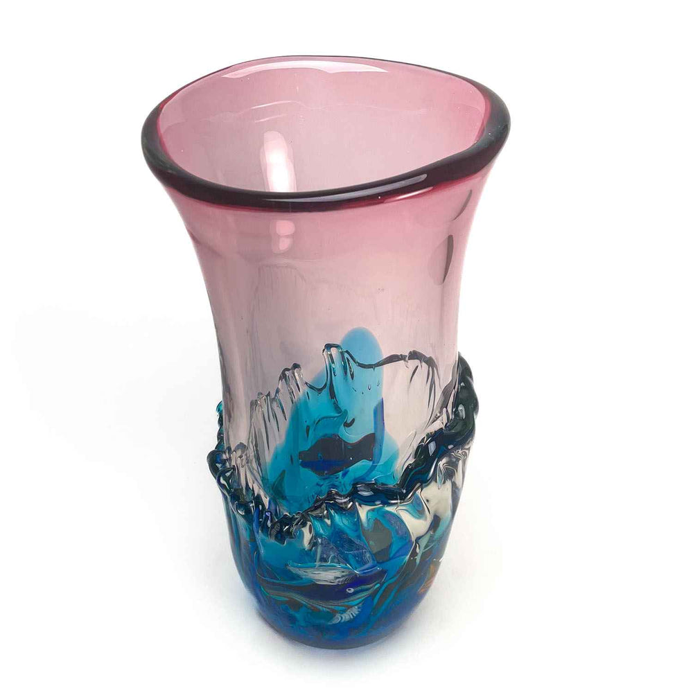 Aquarium Splash Vase | Aquarium Glass Art | Murano Glass Aquariums