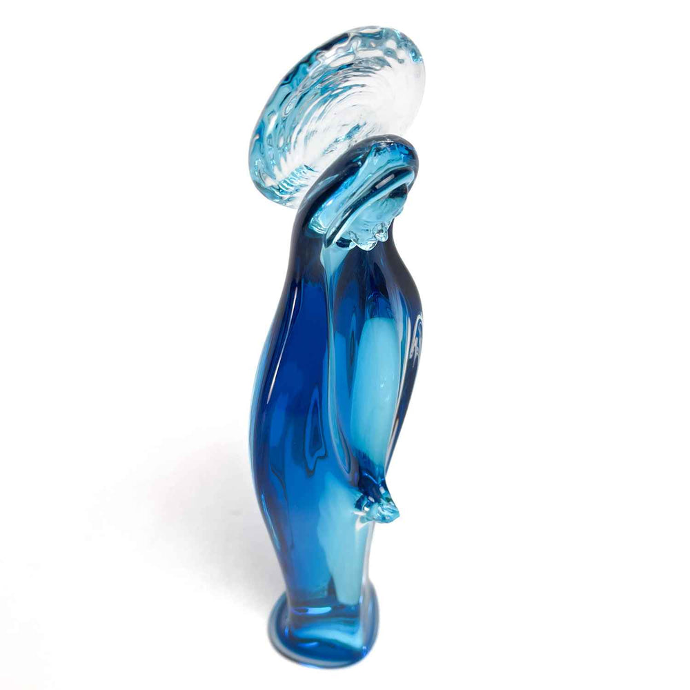 Holy Mary Sculpture | Holy Virgin Figurine | Glass Sculpture | Madonna