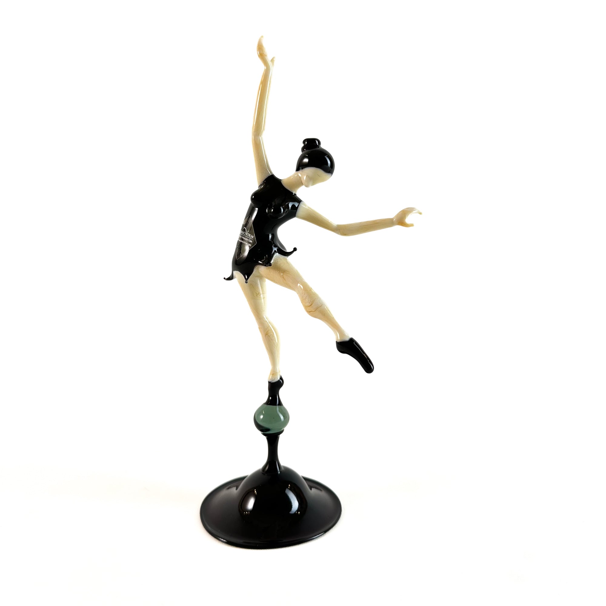 Ballet Dancer Miniature | Murano Glass Figurines | Art