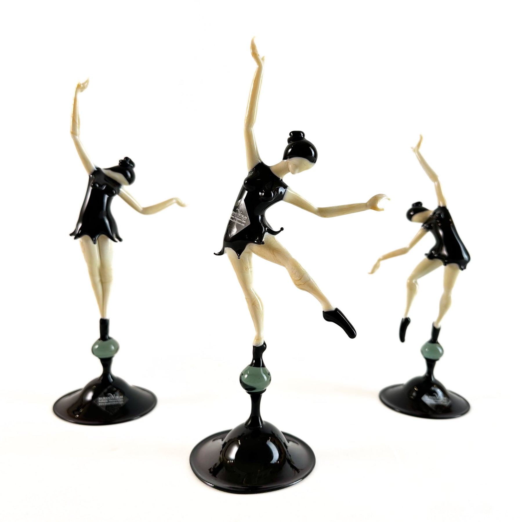 Ballet Dancer Miniature | Murano Glass Figurines | Art