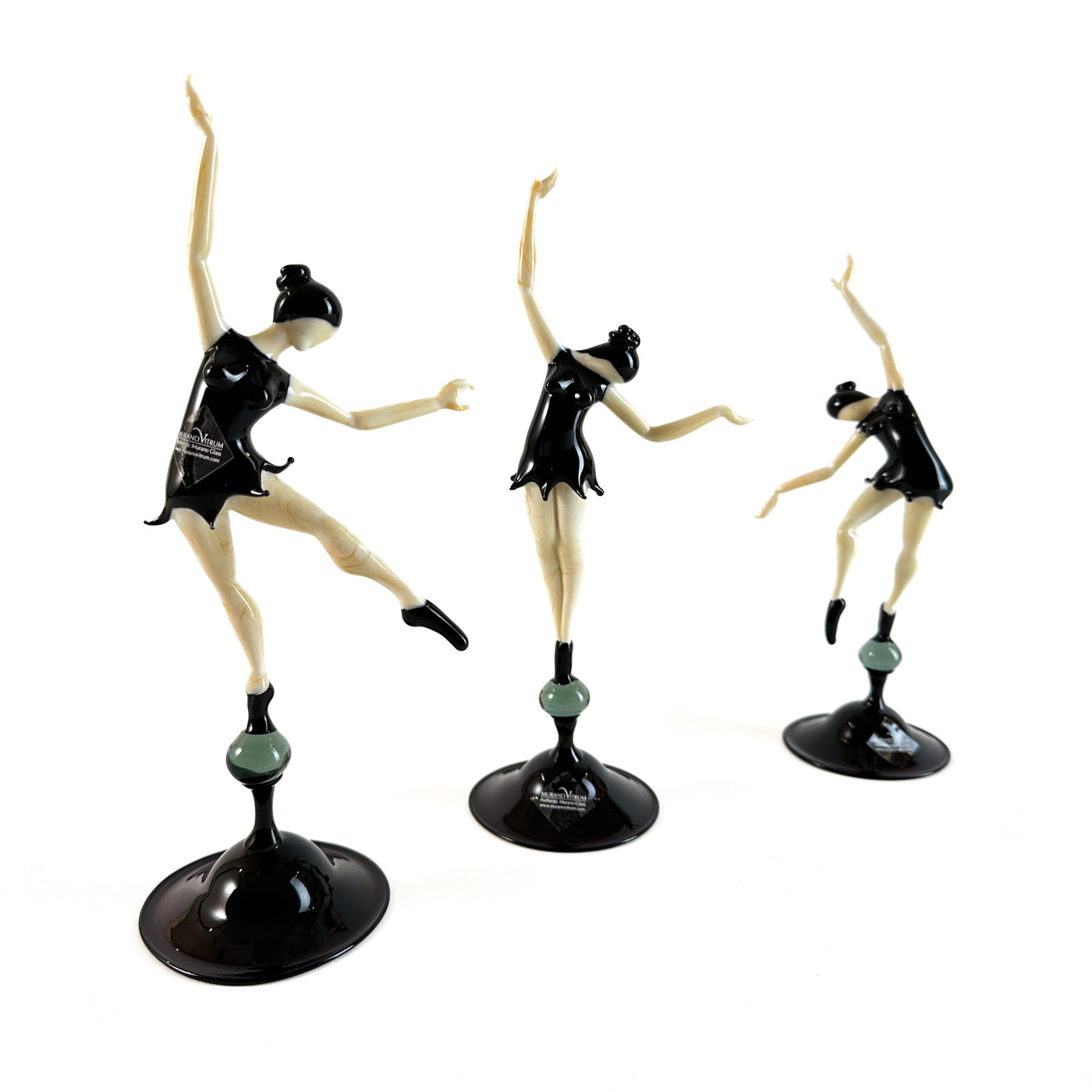 Ballet Dancer Miniature | Murano Glass Figurines | Art