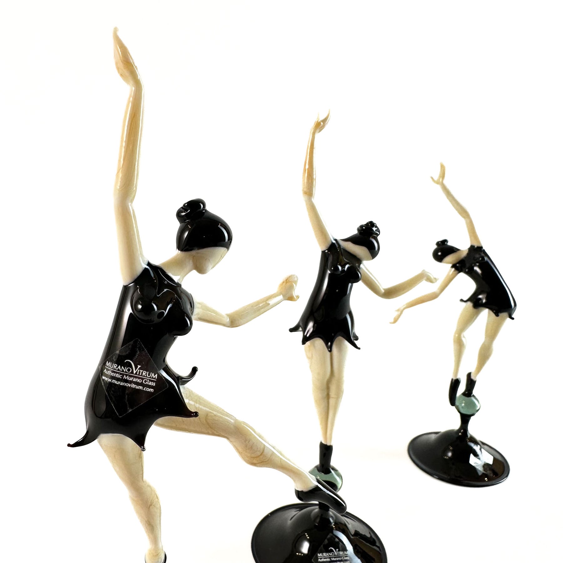 Ballet Dancer Miniature | Murano Glass Figurines | Art