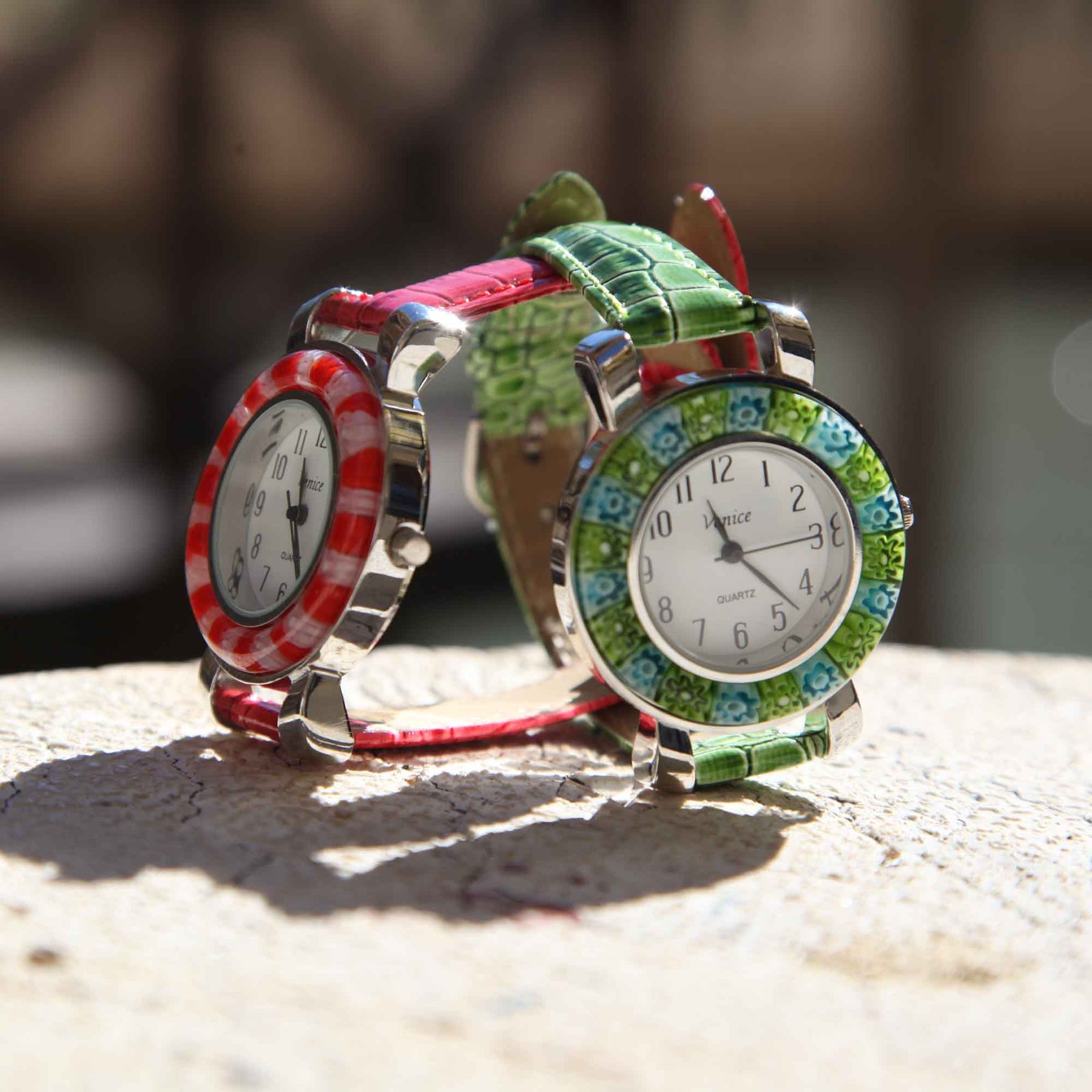 Murrina ladies' wristwatch - murano glass made in Italy