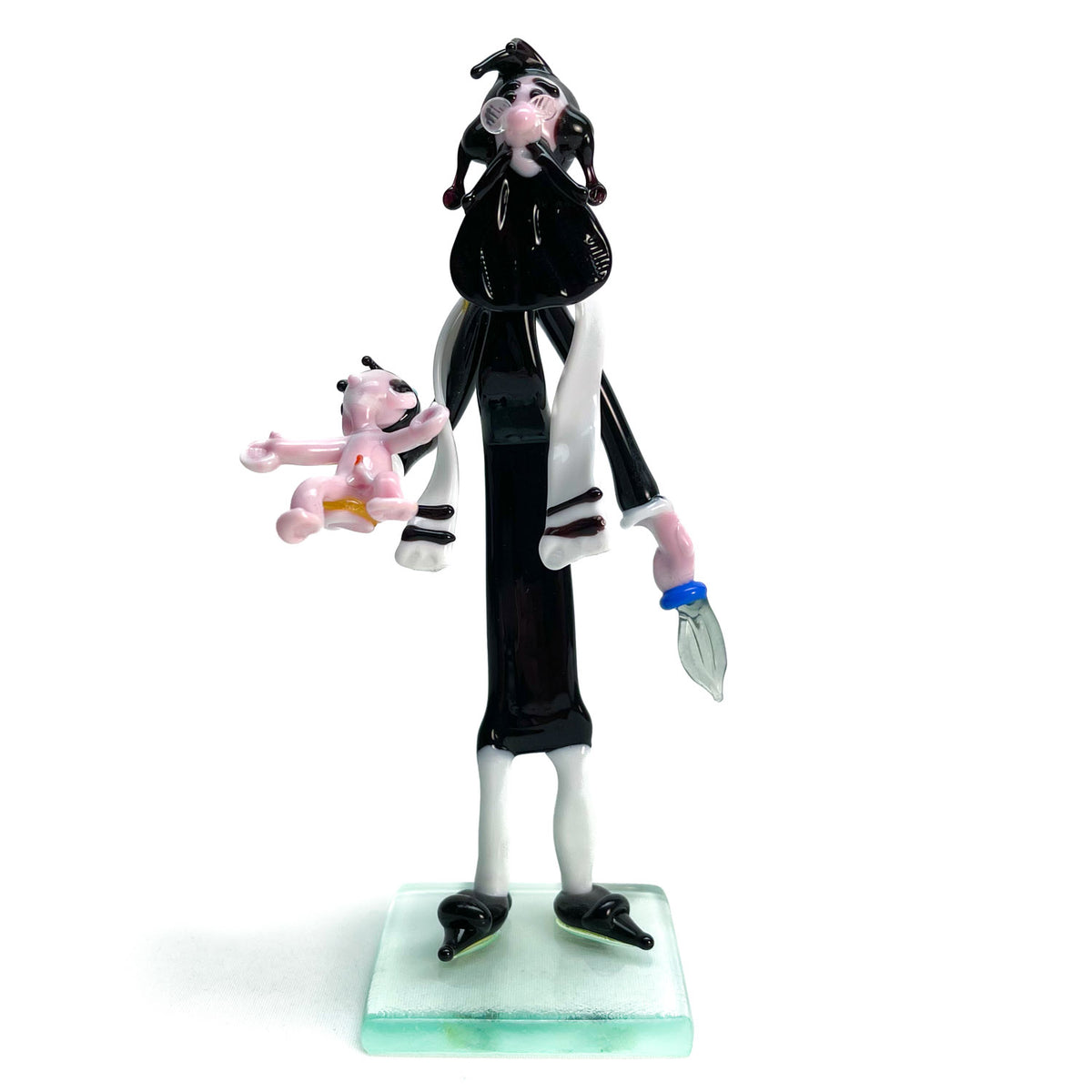 Rabbi figurine Brit Milah or Bris - Murano glass