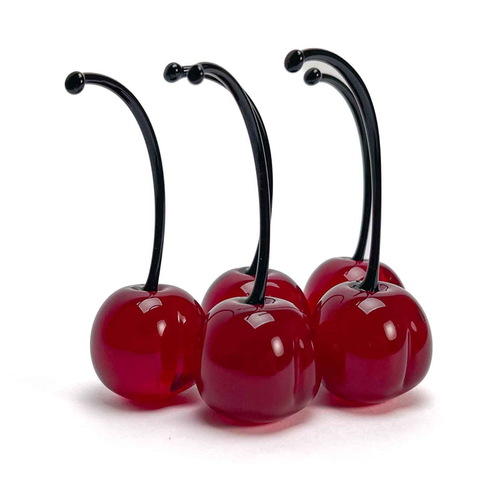 Natural Size Cherries - Authentic Murano Glass