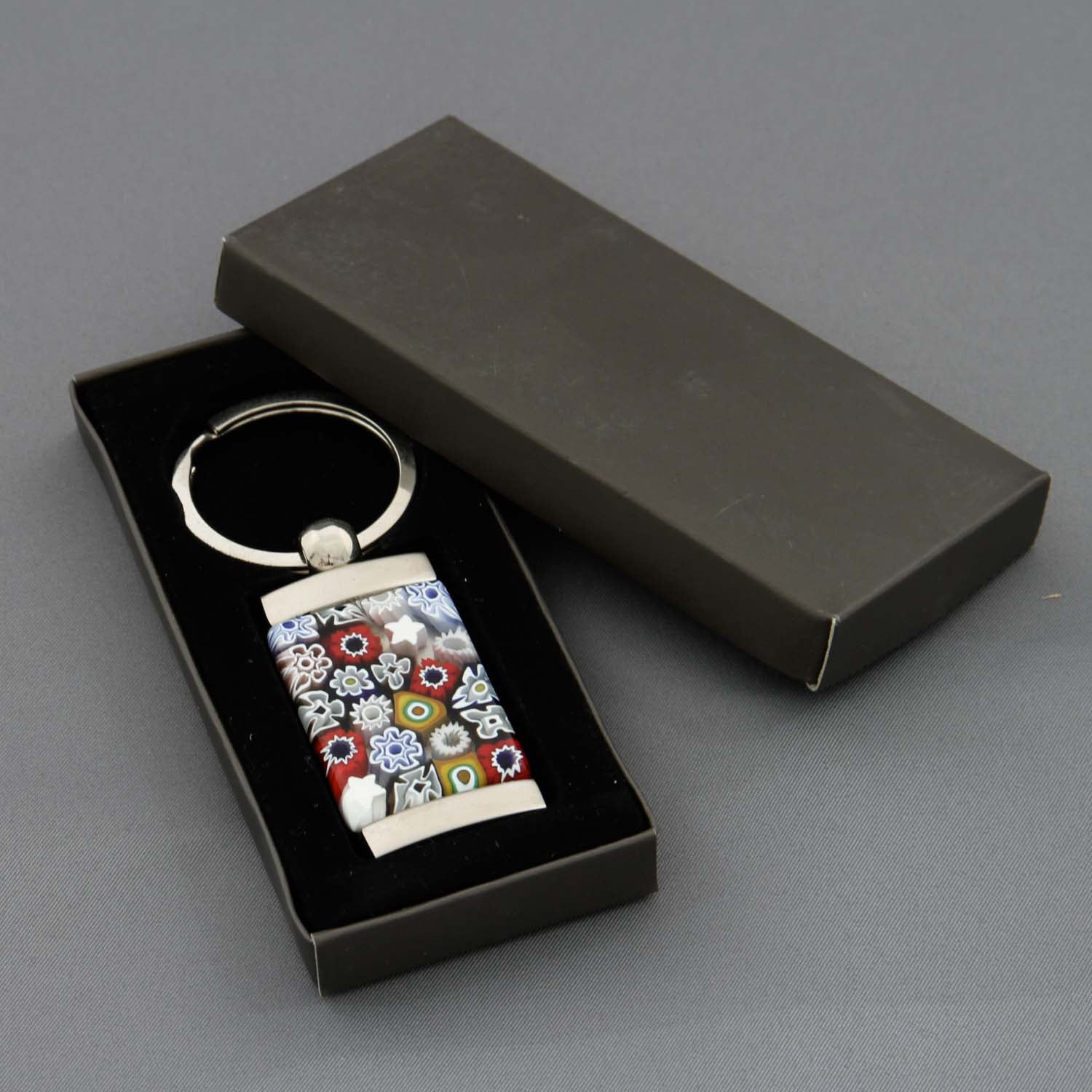 Murrina keychain | Murano Glass | Made in Italy - Venetian Crystal