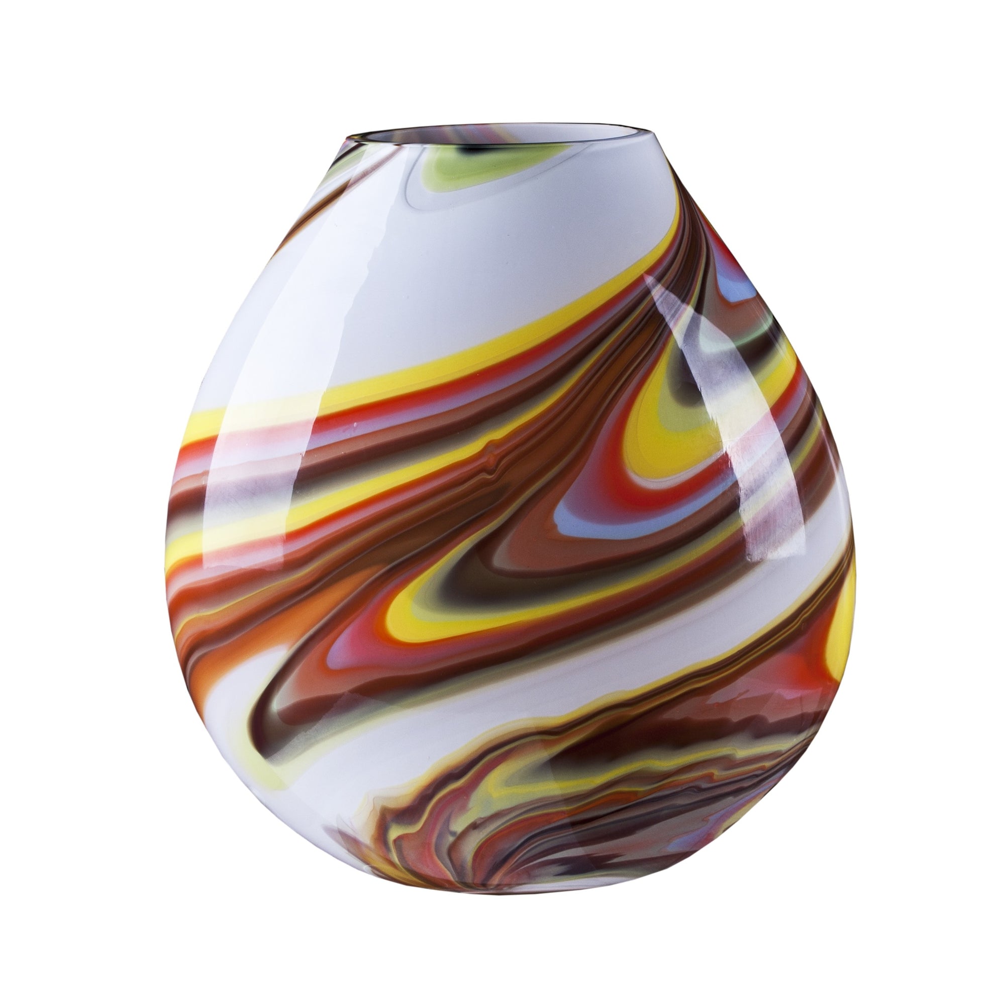 Fantail Loft Lamp in Blown Glass Murano