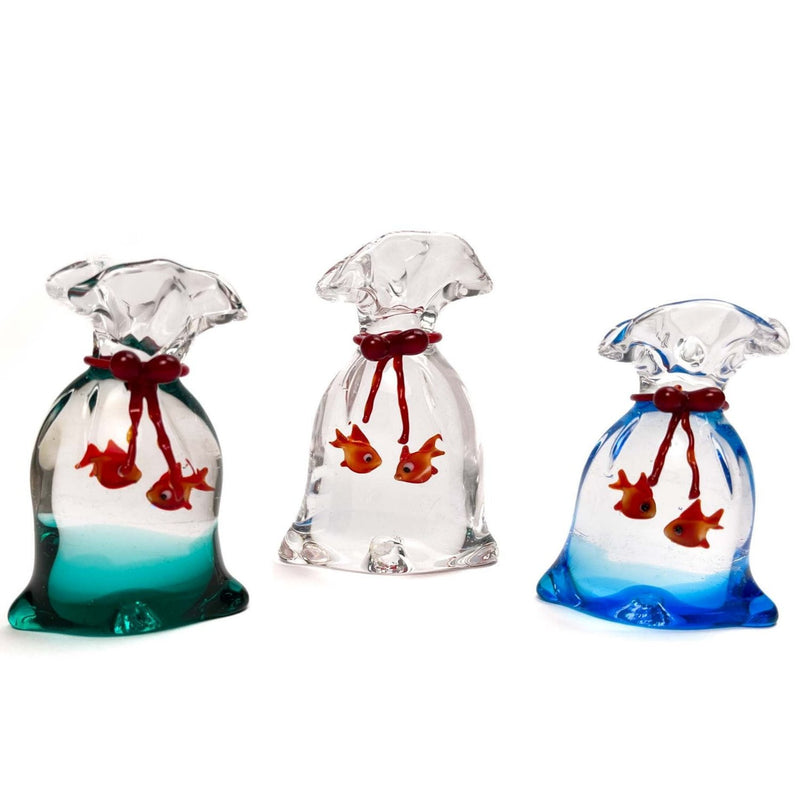 Goldfish Bag - Murano Glass - Made In Italy