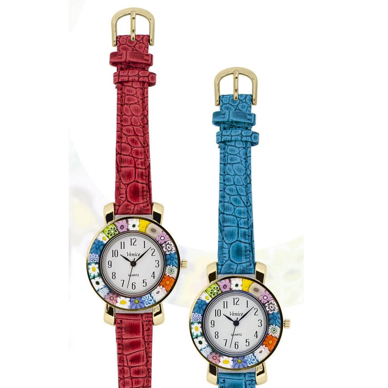 Murrina ladies' wristwatch - murano glass made in Italy