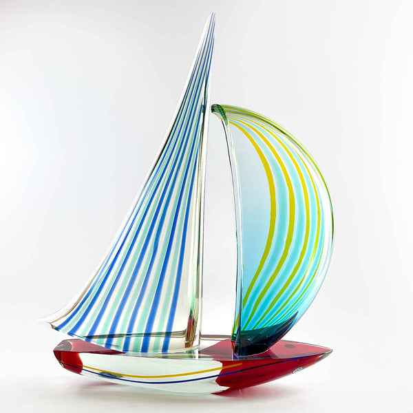 Sailboat | Murano Glass | Sculpture | Art