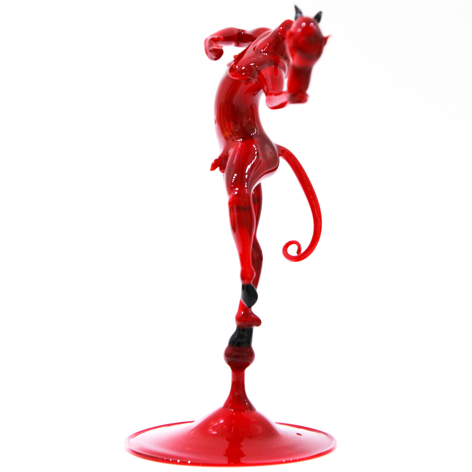 Beheaded red devil | Murano Glass Figurines | Art