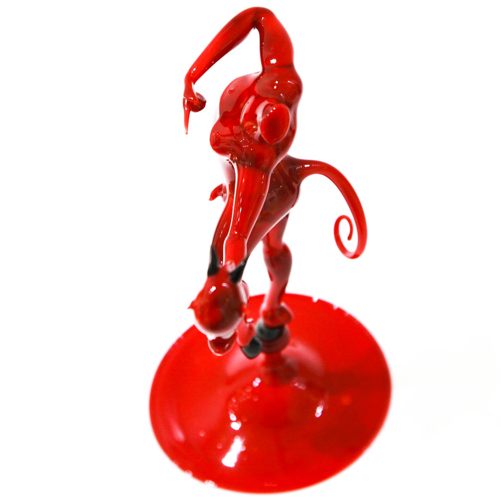 Beheaded red devil | Murano Glass Figurines | Art
