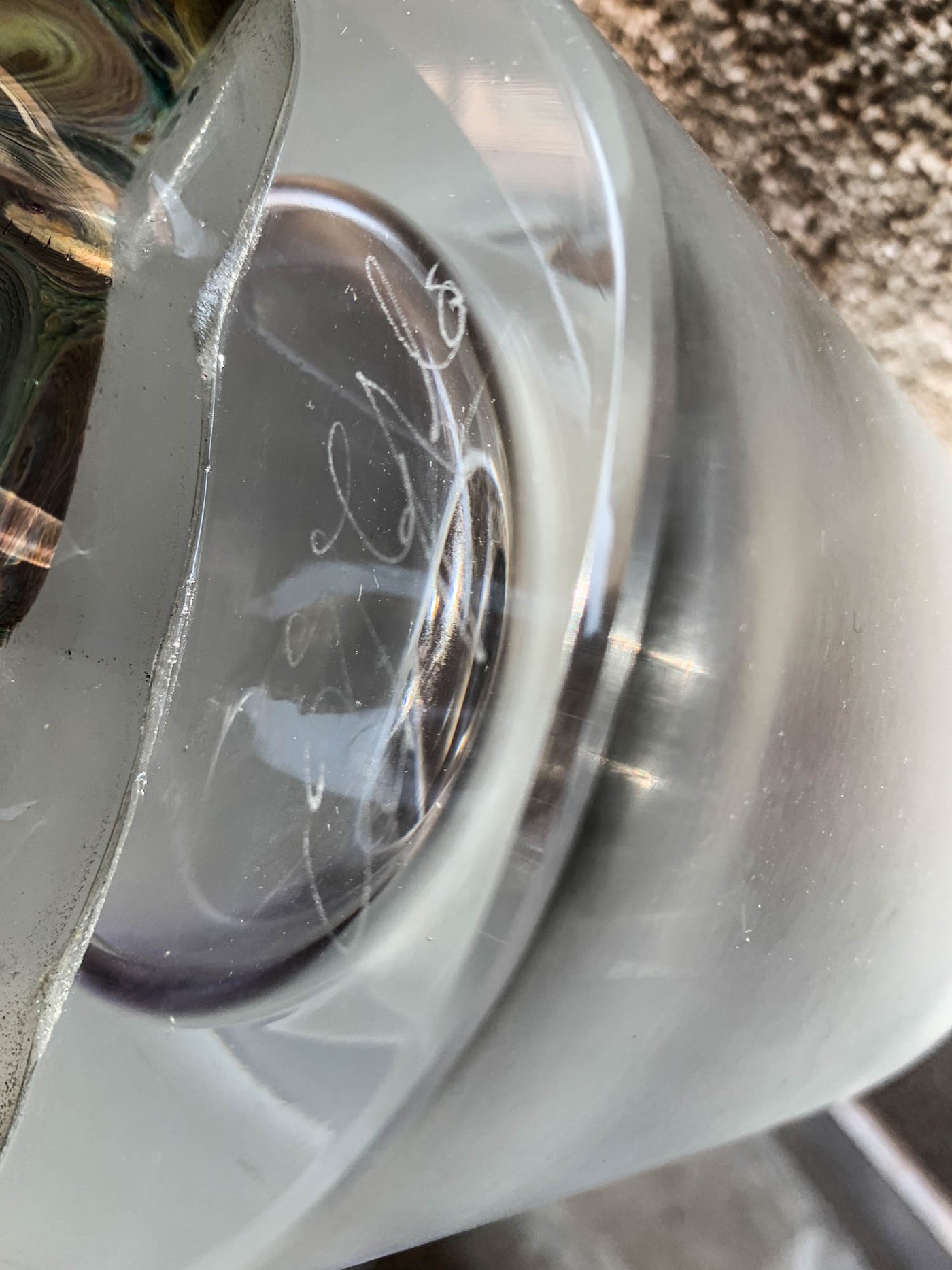 Adam and Eva Calcedonio | Glass Sculpture | Chalcedony Art